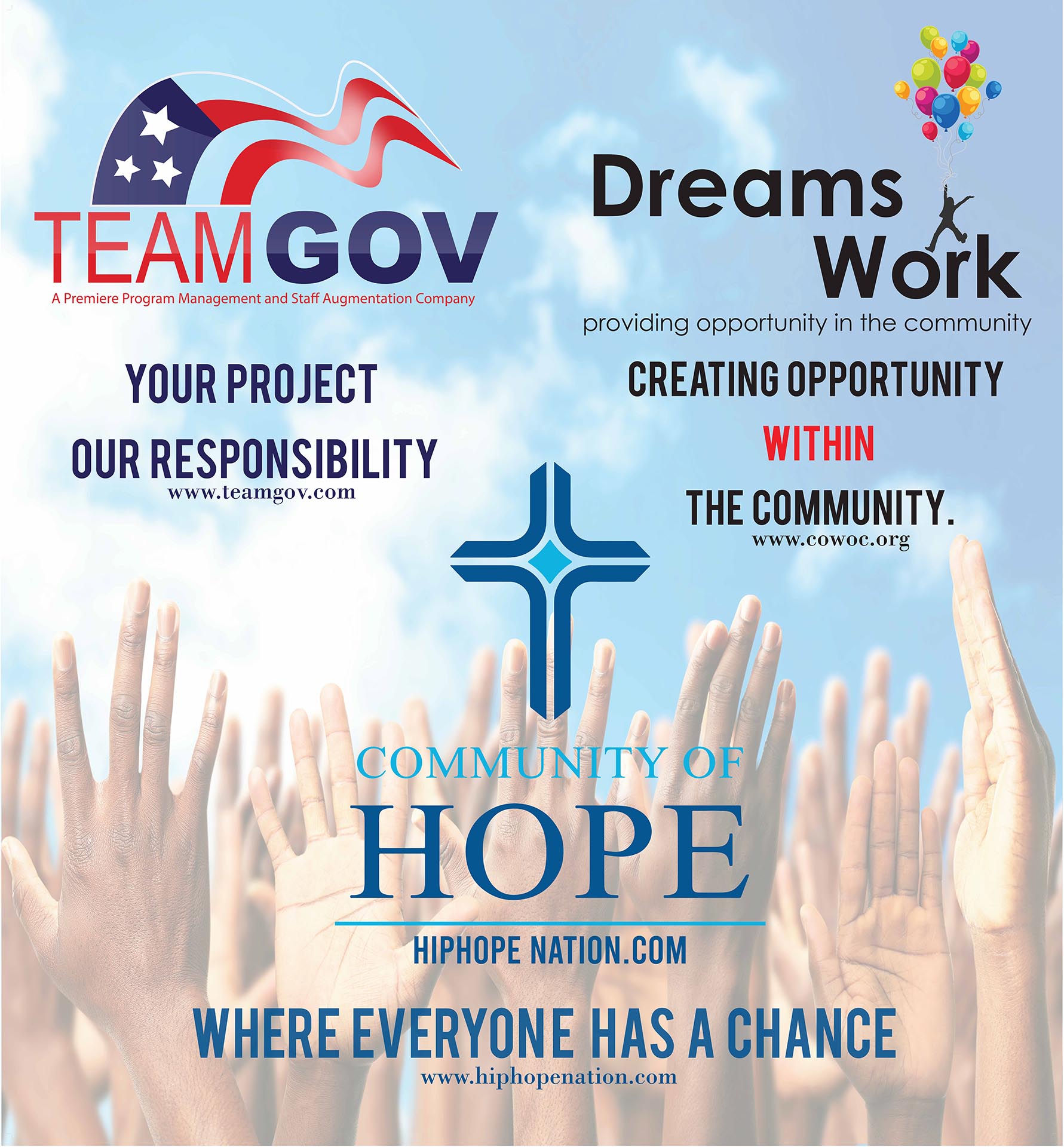 Hope In Action – Change Begins With Community!